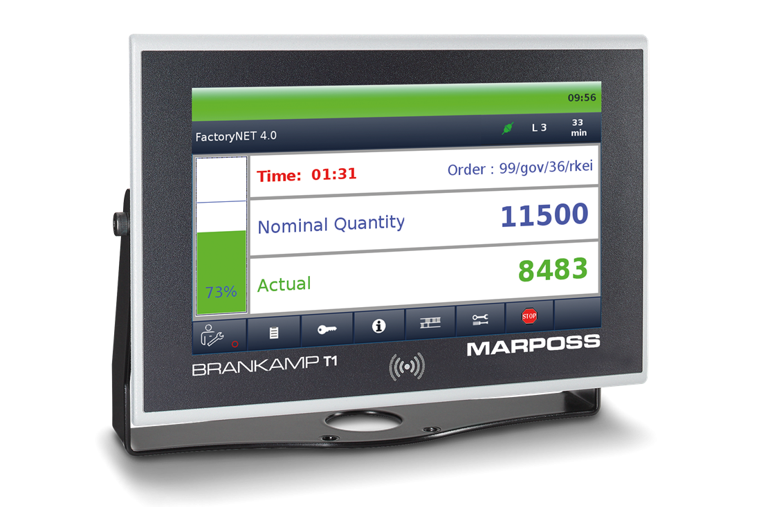 MARPOSS innovative machine terminal 4.0