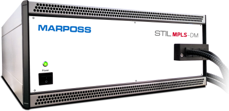 MARPOSS non contact measure with chromatic confocal technology