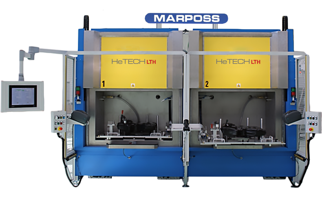 MARPOSS helium charged - vacuum test