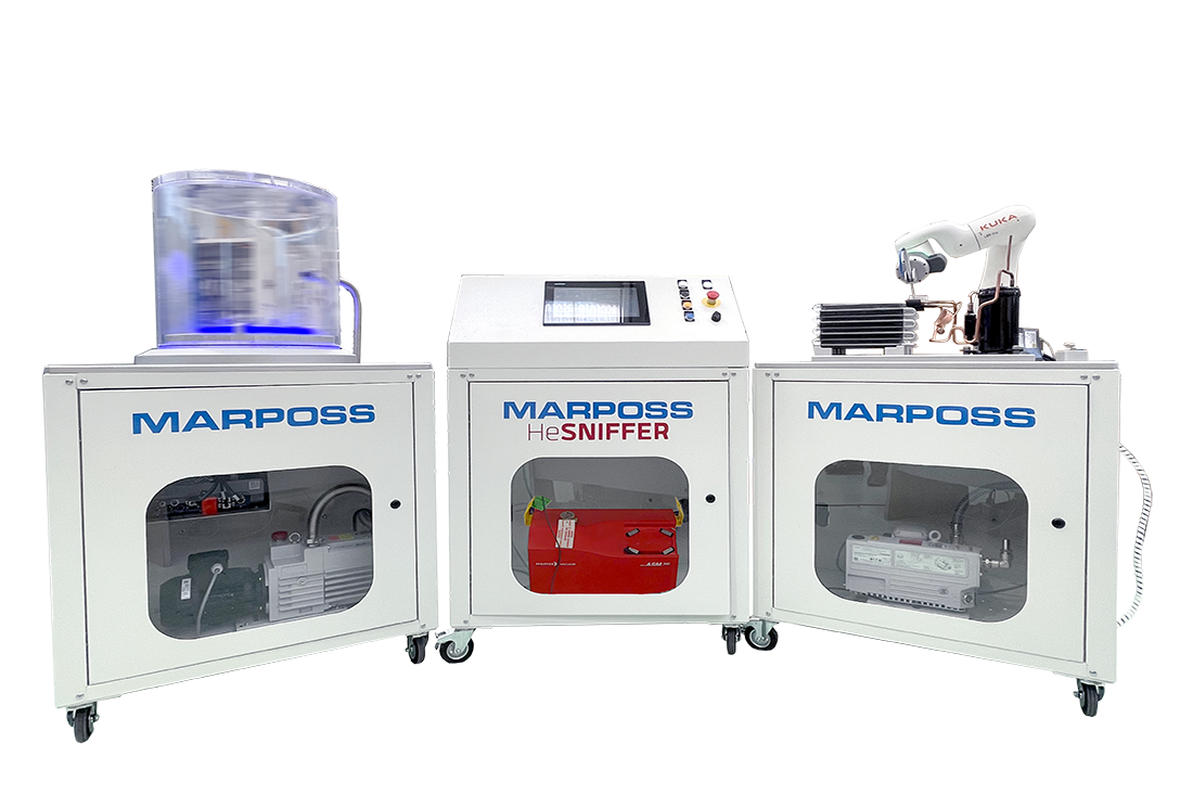Helium Sniffing Leak Test System - HeSNIFFER - 製品情報 | Marposs