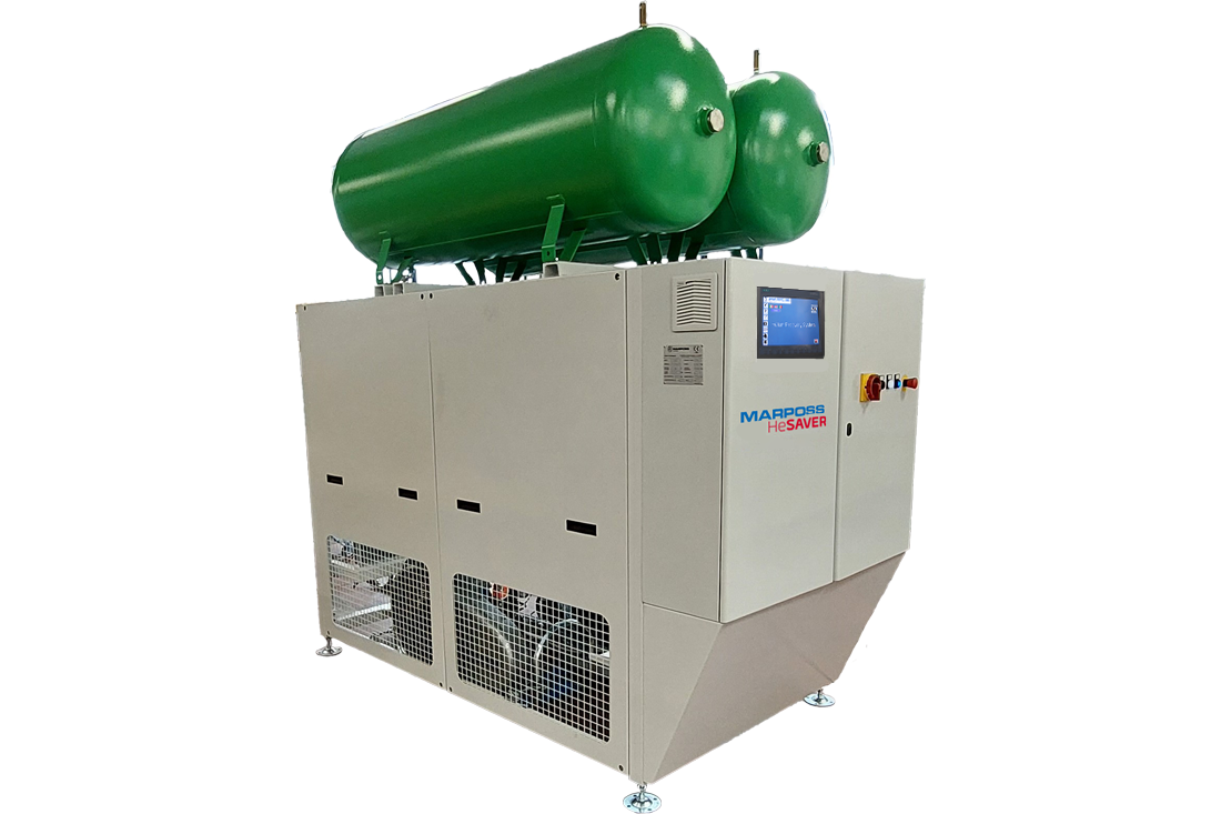 Helium Recovery System - HeSAVER - products | Marposs