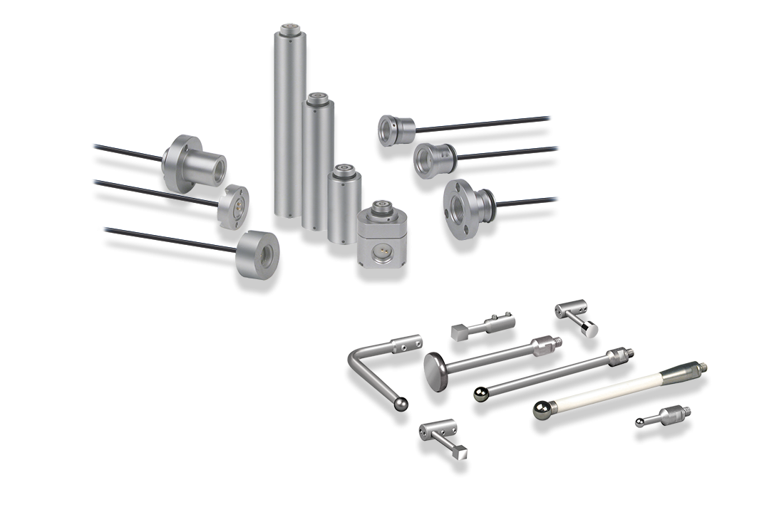 MARPOSS supports - extensions - styli for touch probes