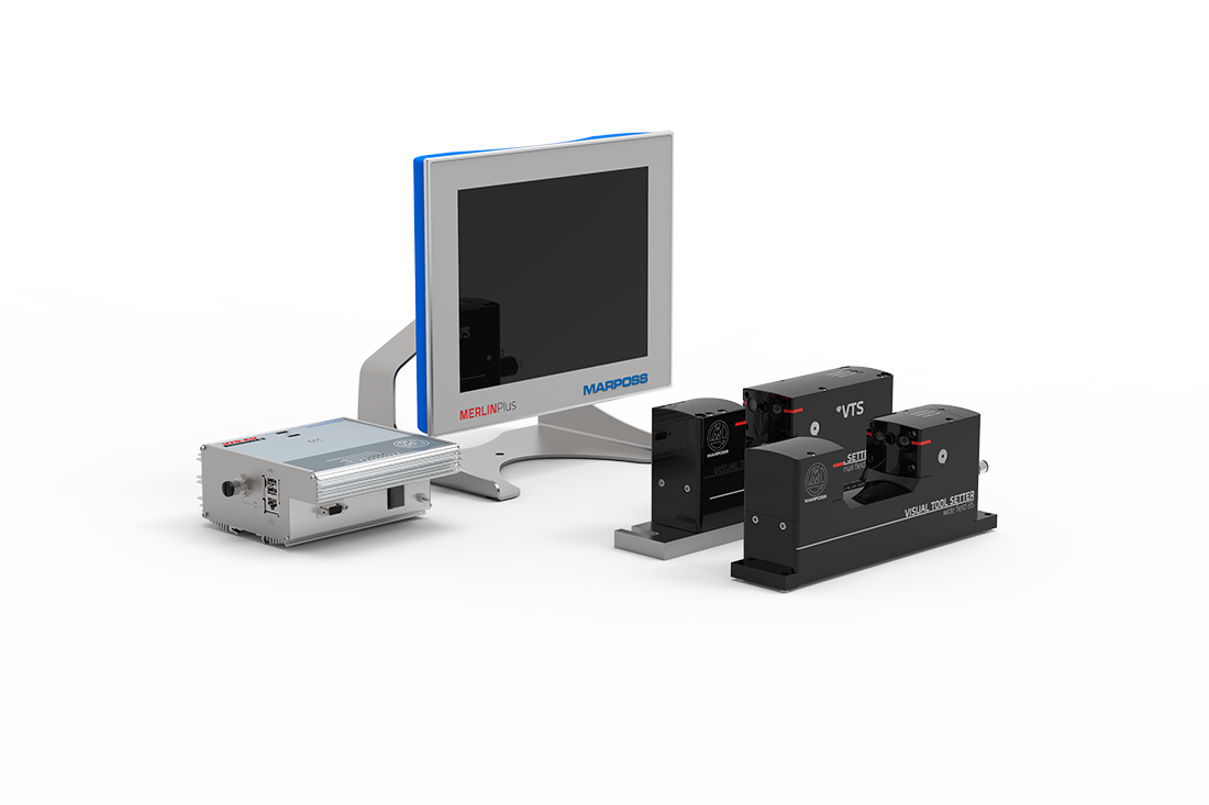 MARPOSS non-contact visual tool setter